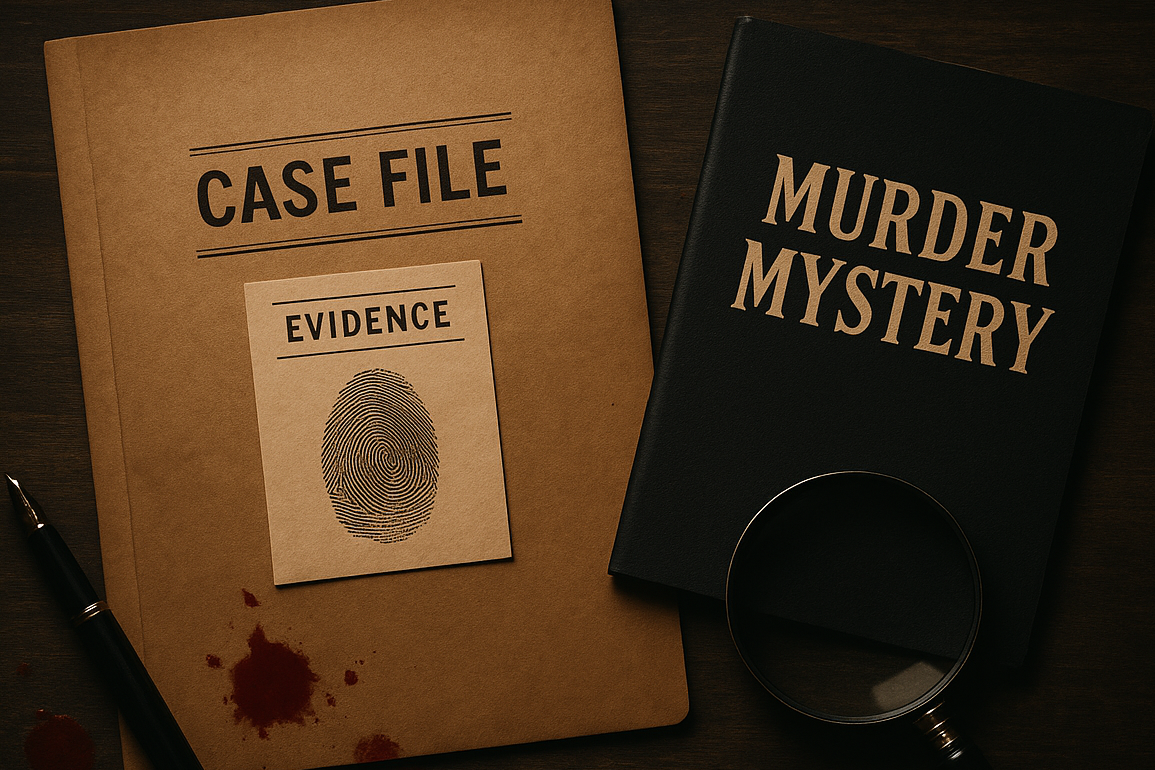 Solve The Case – Murder Mystery Game Kit for Home | India’s Best Detec ...